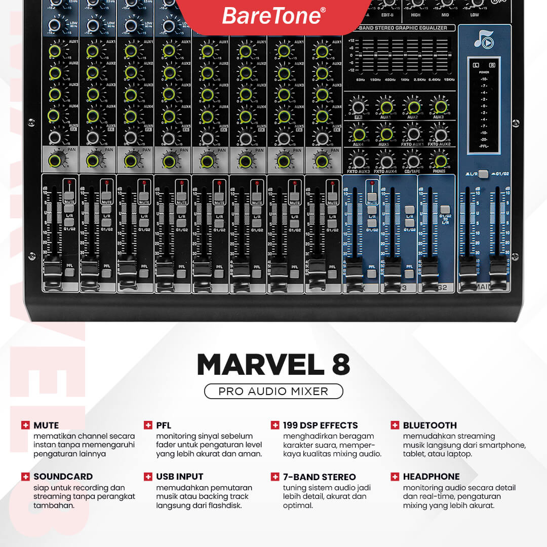 MARVEL 8 - BareTone Audio